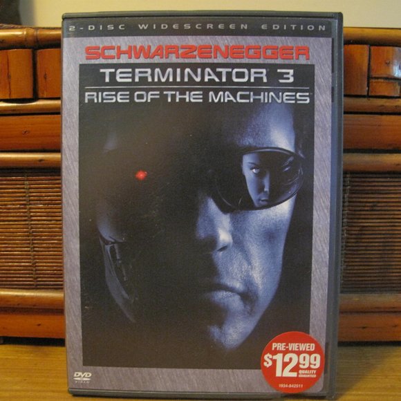 Warner Bros. | Media | Terminator 3 Rise Of The Machines Dvd And Case 2 ...